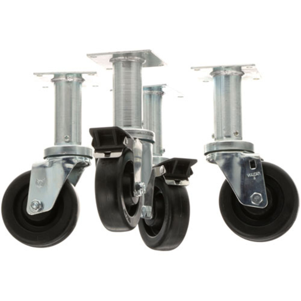 Allpoints CASTERS, 4"WHEEL,9"LIFT, 4 PK for Pitco - Part# B3901504 ...