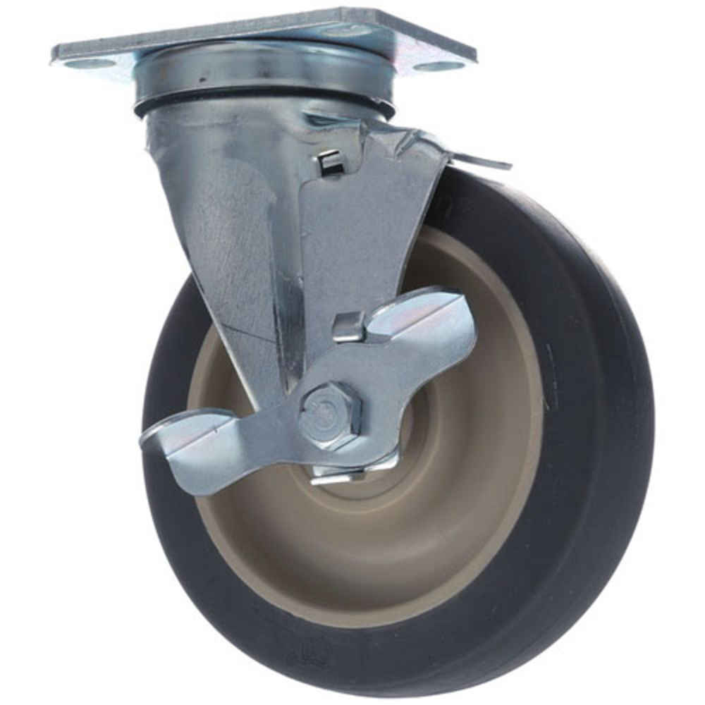 Allpoints PLATE MOUNT CASTER W/BRK 5 W 2-3/8 X 3-5/8 - Allpoints Part ...