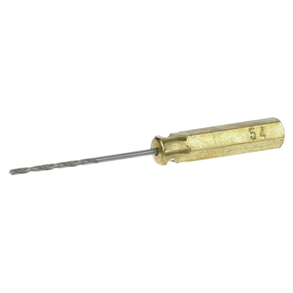 Allpoints ORIFICE DRILL WITH BRASS HEX SHANK, # 54 - Allpoints Part# 721062