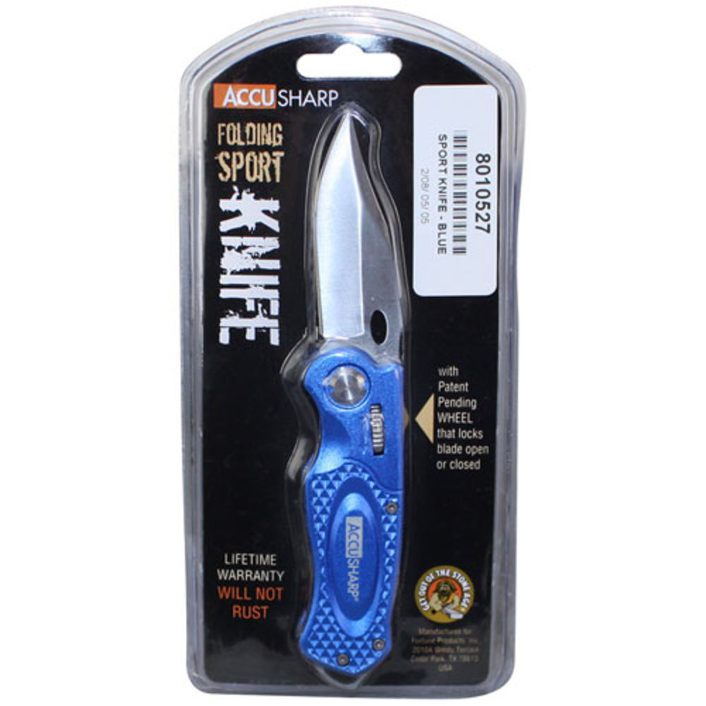 Allpoints SPORT KNIFE - BLUE ACCUSHARP - Allpoints Part# 8010527