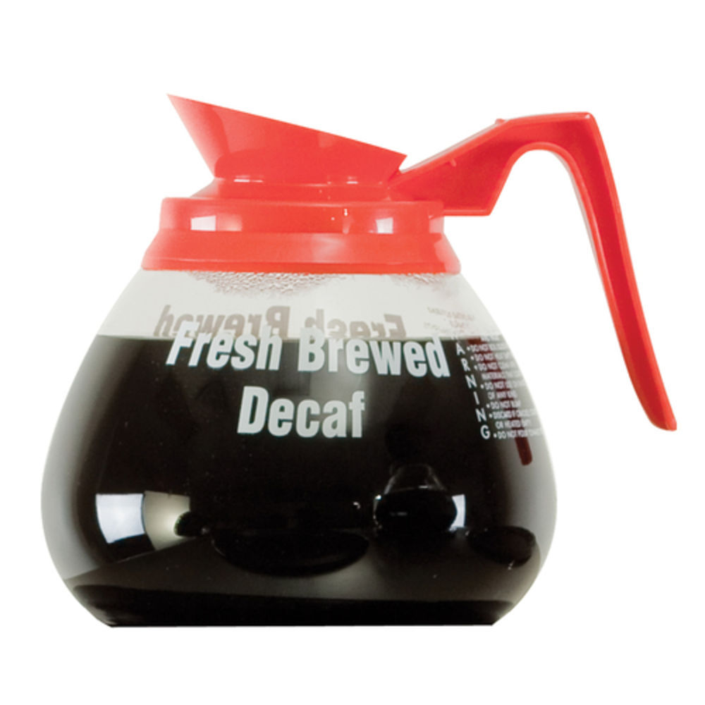 Grindmaster Cecilware GRINDMASTER Glass Decanter orange handle 24 pack