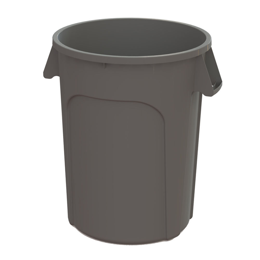 Impact CONTAINER 44 GALLON PLASTIC VALUE PLUS GRAY-4 per case