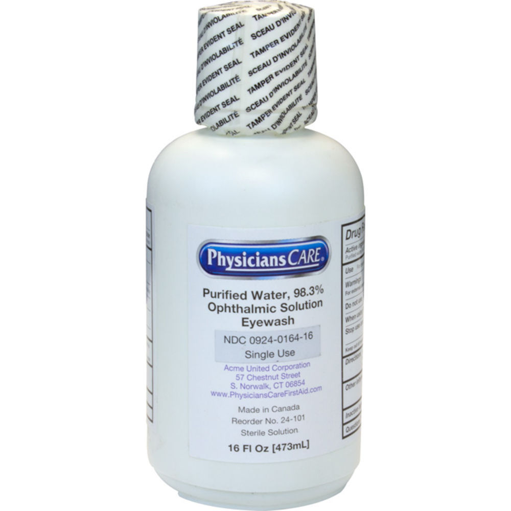 Impact 16 OZ. EYE FLUSH BOTTLE 12/CS