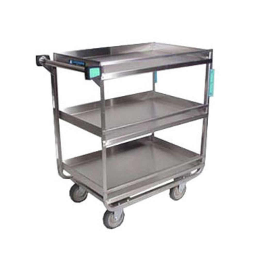 Lakeside Heavy Duty, 3 Shelf, Large Guard Rail Cart