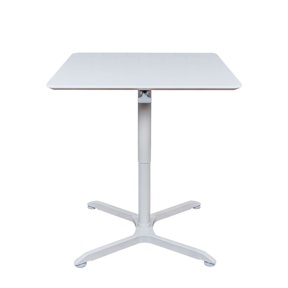 Luxor Square Cafe Table, 36" Pneumatic Height Adjustable