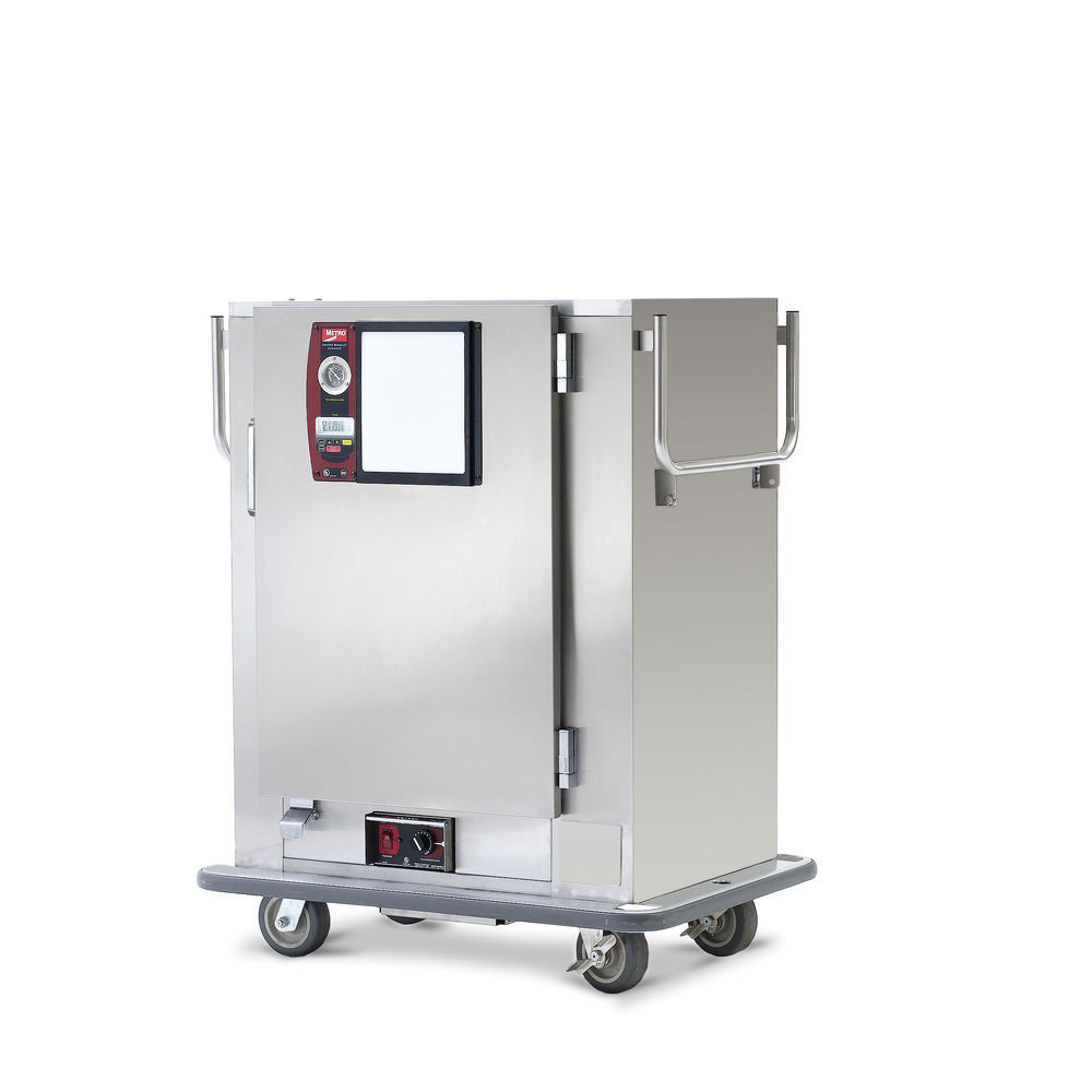 Metro MBQ One-Door Banquet Cabinet, Standard Electric Thermal System, 220V