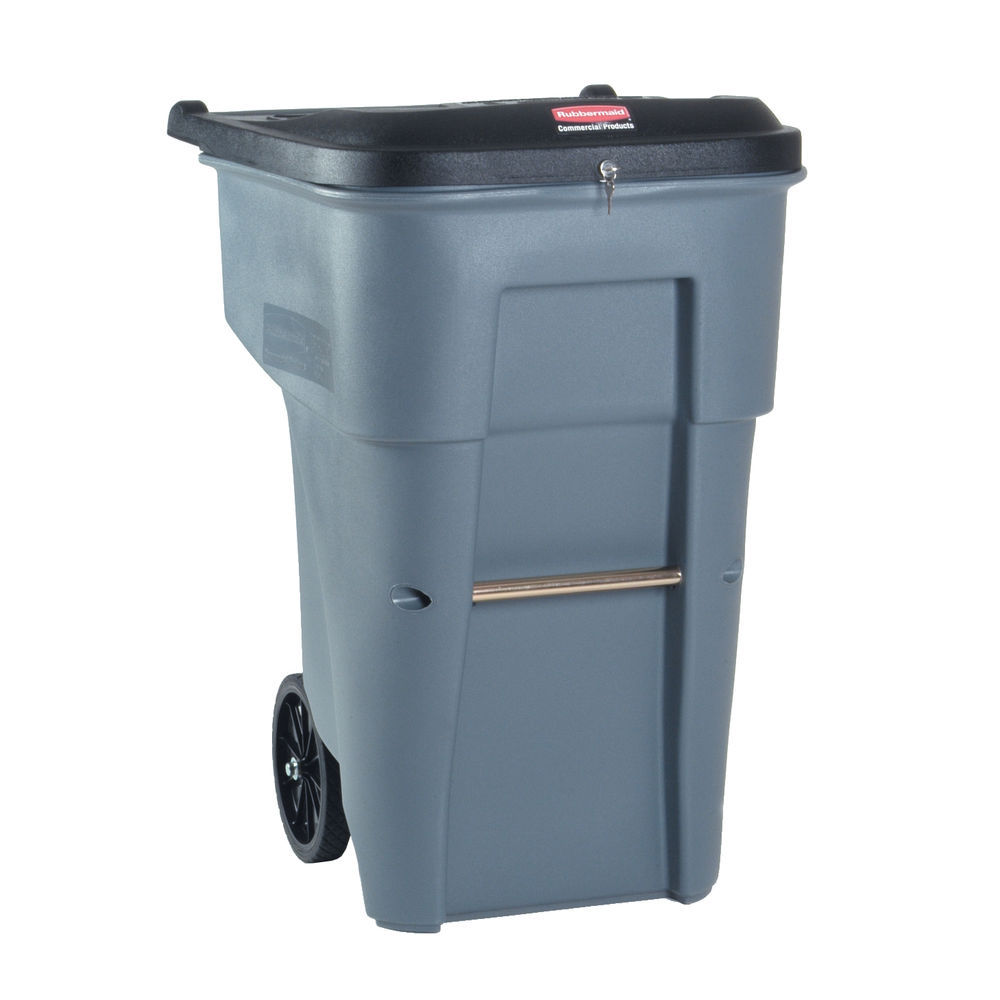 Rubbermaid BRUTE Trash Receptacle, Mobile, #1829411 - 2 per case