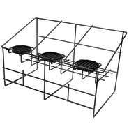 Service Ideas Rack Wire Airpot 3 Station