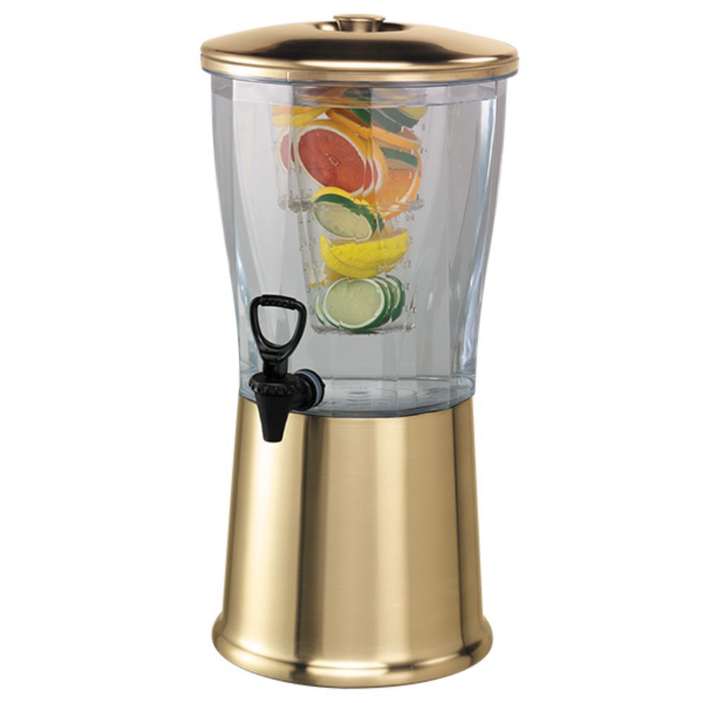 Service Ideas DISP BEV RND 3G BPA FREE/SS VINTAGE GOLD SS SPIG