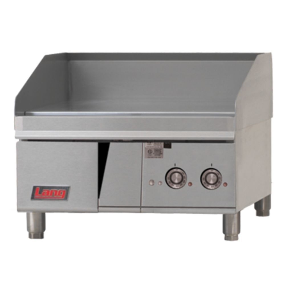 Lang 24" GRIDDLE, SNAP-ACTION, NAT GAS, CHROME