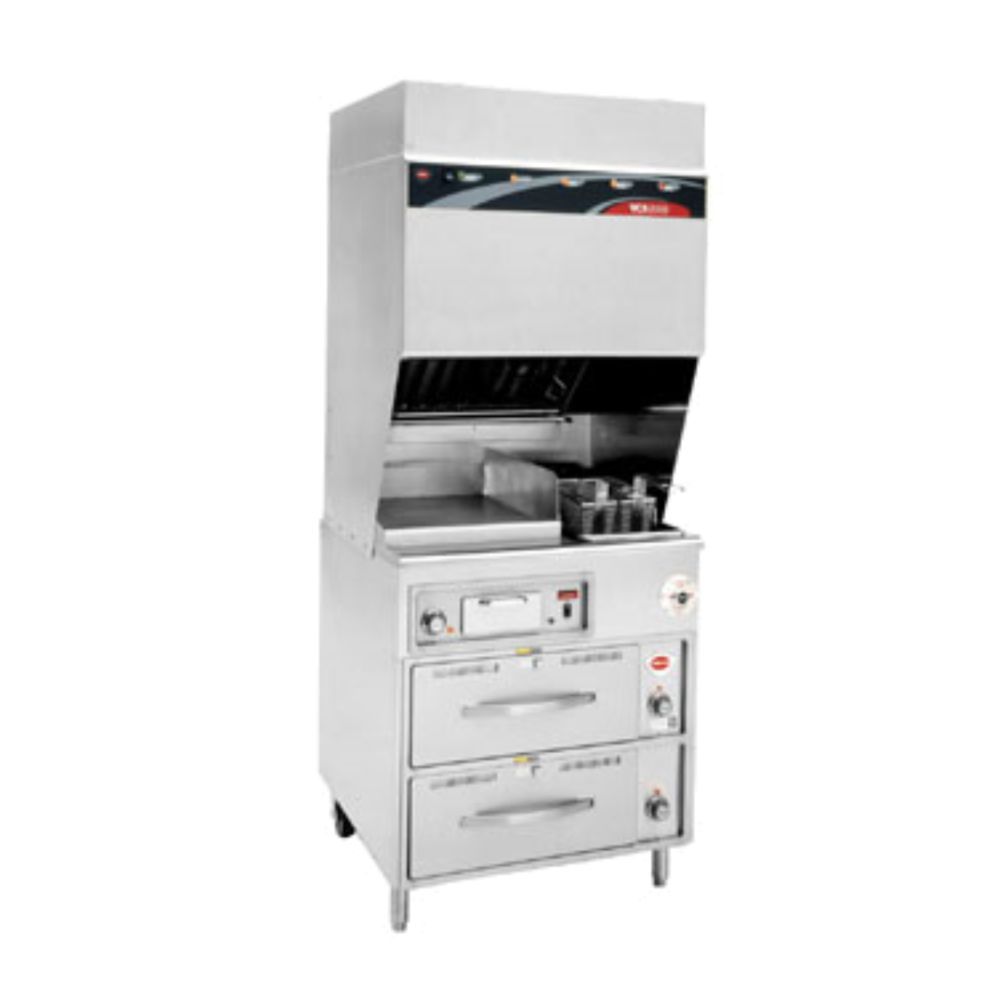 Wells VCS2000 Ventless Cooktop, electric, (2) 9" cast iron French ...