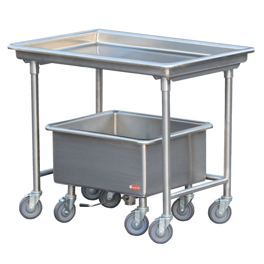 Steril-Sil 44" Complete bull-nosed sorting station