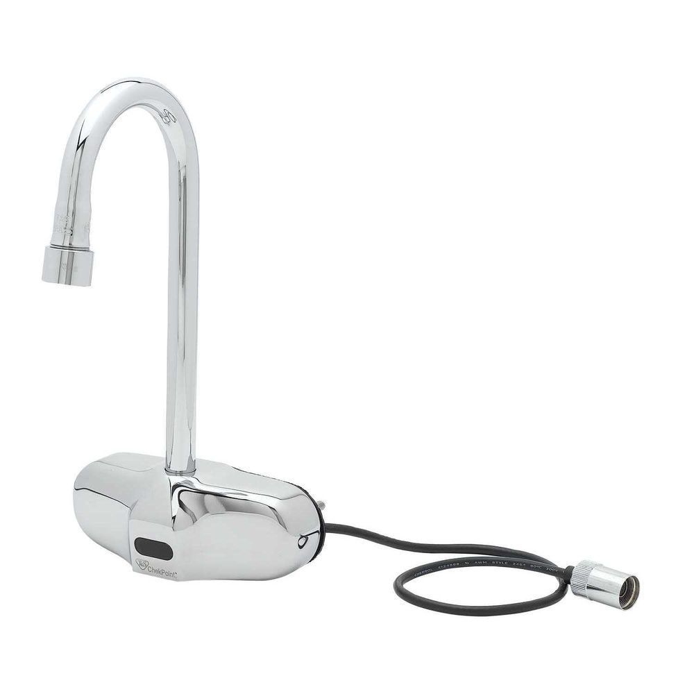T&S Brass EC-3105 Sensor Faucet w/ HydroGenerator Power Supply (Two ...