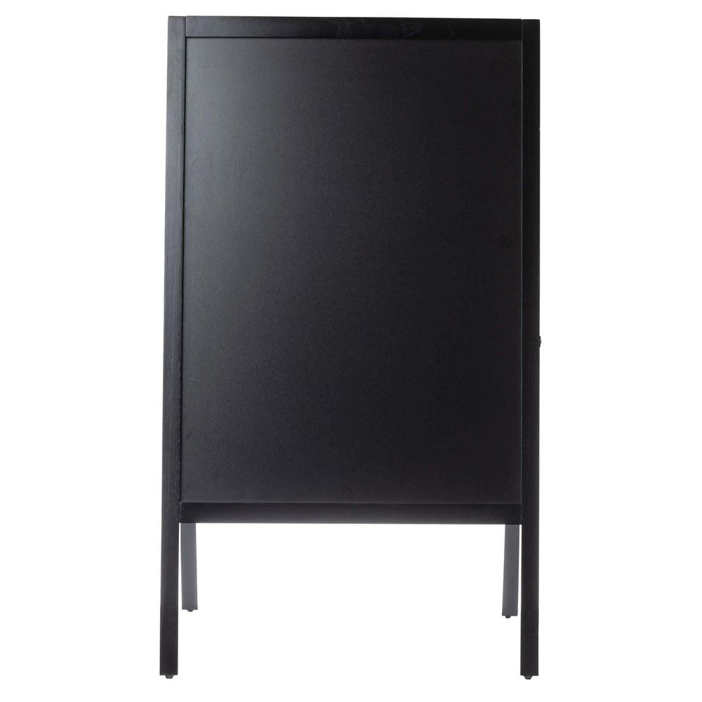 Tablecraft A-Frame Board Floor Sign Black 24"x25"x41", Wood (Painted ...