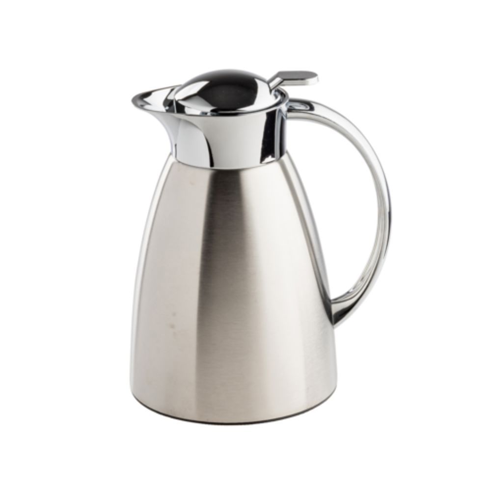 Tablecraft Coffee Carafe 34 OZ - Ounces 7"x5.5"x8.5" ,Stainless Steel ...