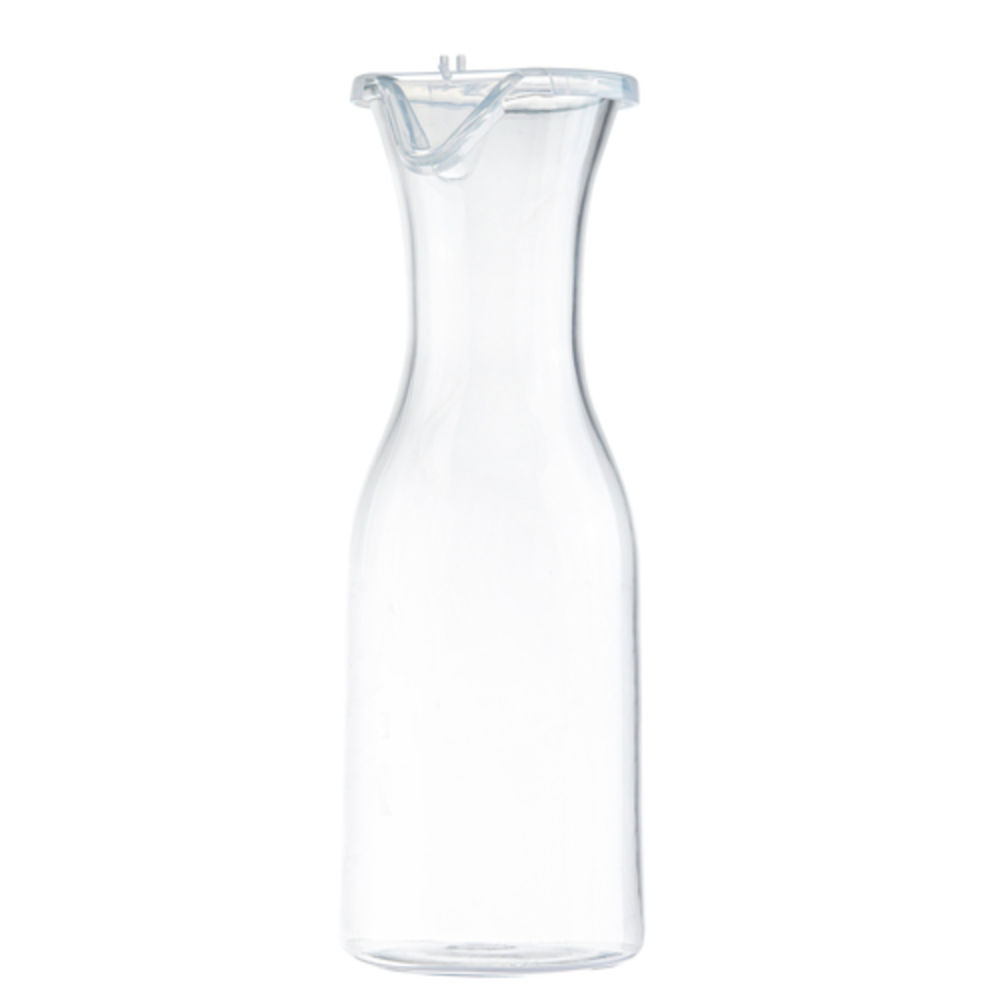 Tablecraft Carafe with Lid, 36 ounces, Clear, Polycarbonate with ...