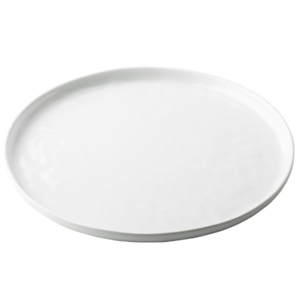 Tablecraft Ridge Collection Round Serving Plate White 11"x11"x.75 ...