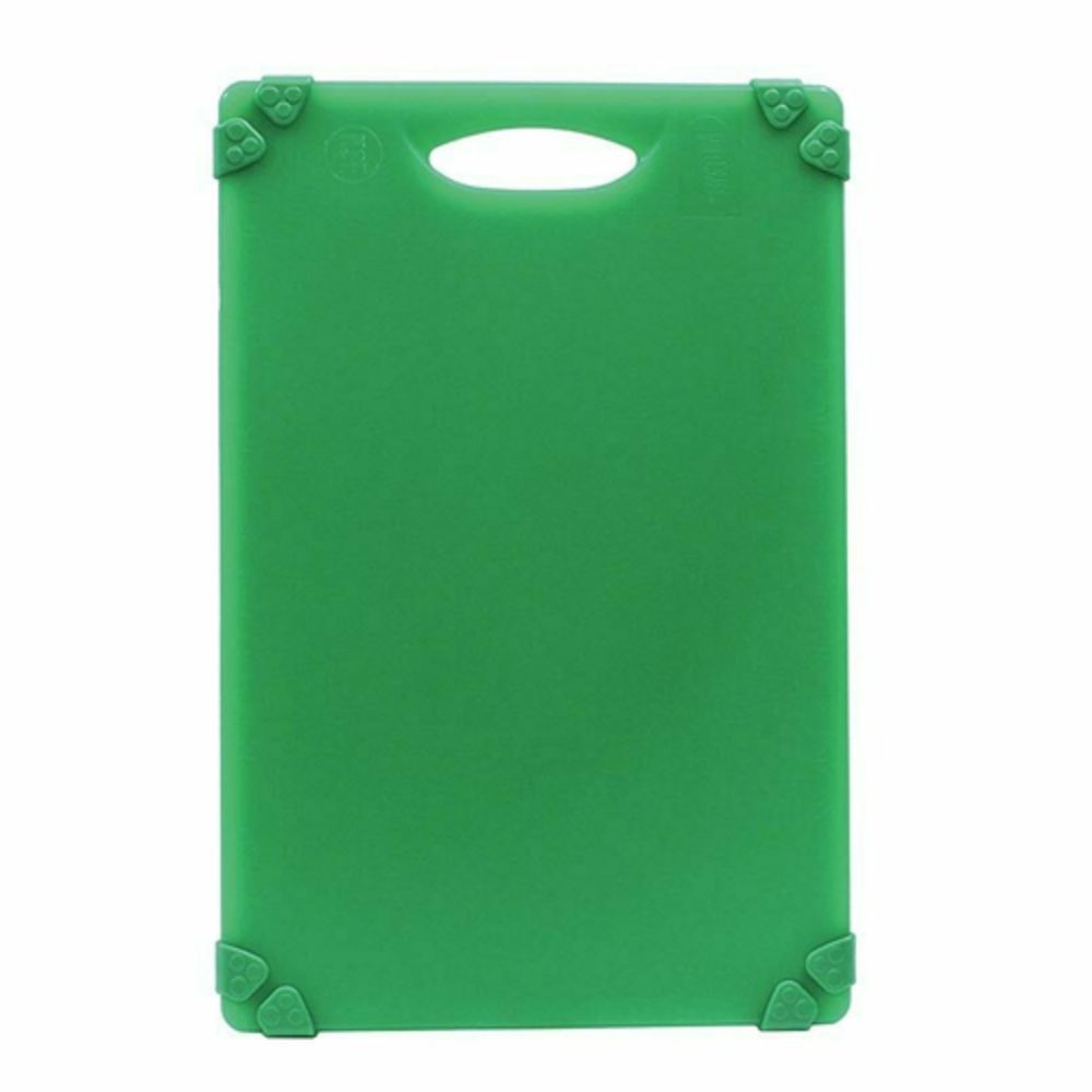 Tablecraft Grippy Cutting Board Color Coded, Green, 18 x 24"