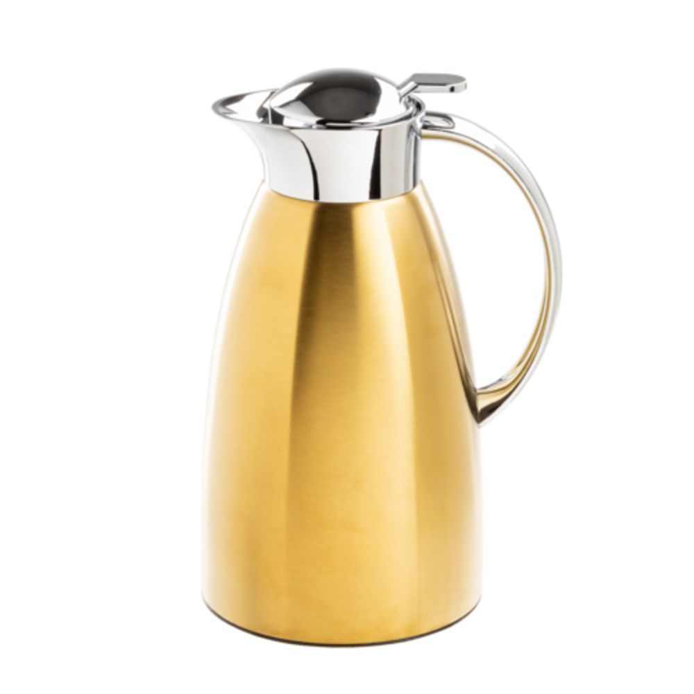 Tablecraft Coffee Carafe 68 OZ - Ounces Gold 7