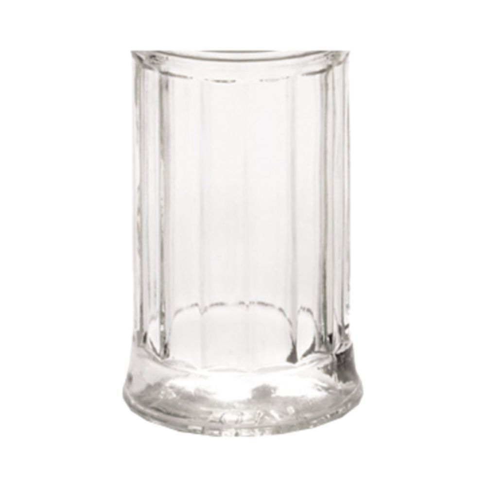 Tablecraft 2 oz Fluted Glass Jar for 657 & 659N (Replacement Part) - 24 ...