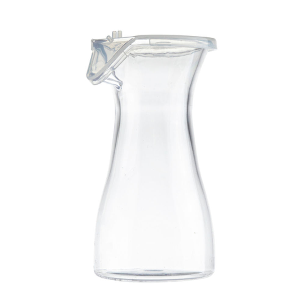 Tablecraft Carafe with Lid, 11 ounces, Clear, Polycarbonate with ...