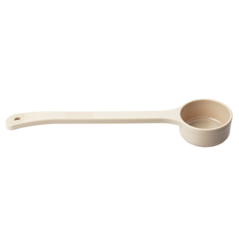 Tablecraft 4 oz Long Handle Solid Portioning Spoon
