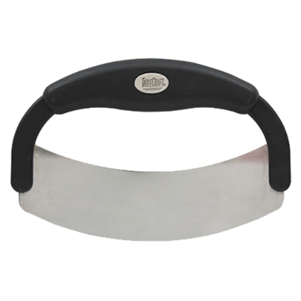 Tablecraft Mezzaluna, Single Stainless Steel Blade with Plastic Handle ...