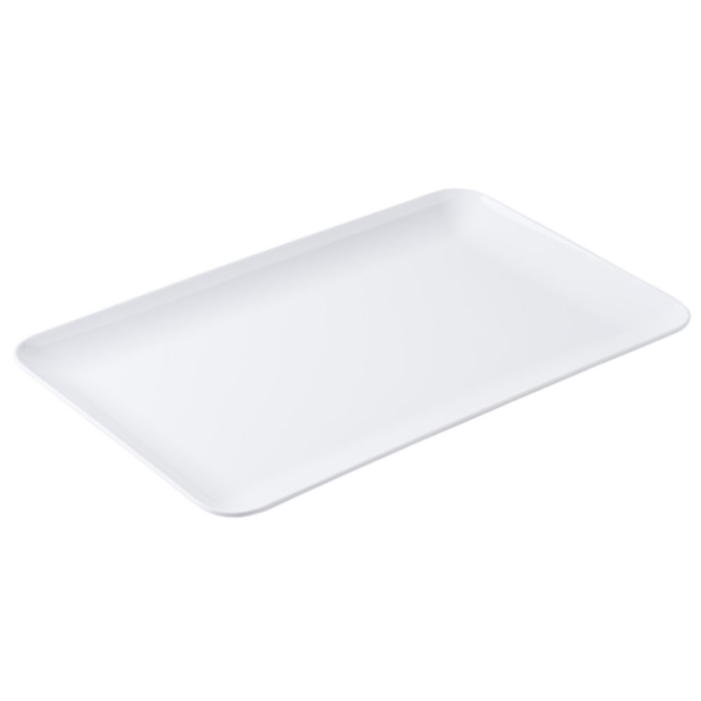Tablecraft Sierra Collection Rectangular Serving Platter White 21"x13 ...