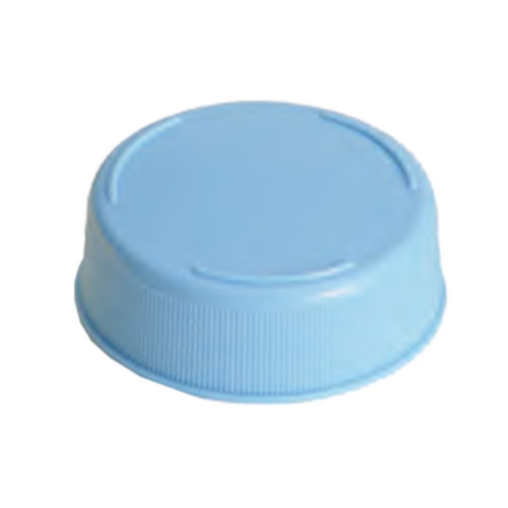 Tablecraft 53mm InvertaTop Colored End Cap, Light Blue - 12 per pack