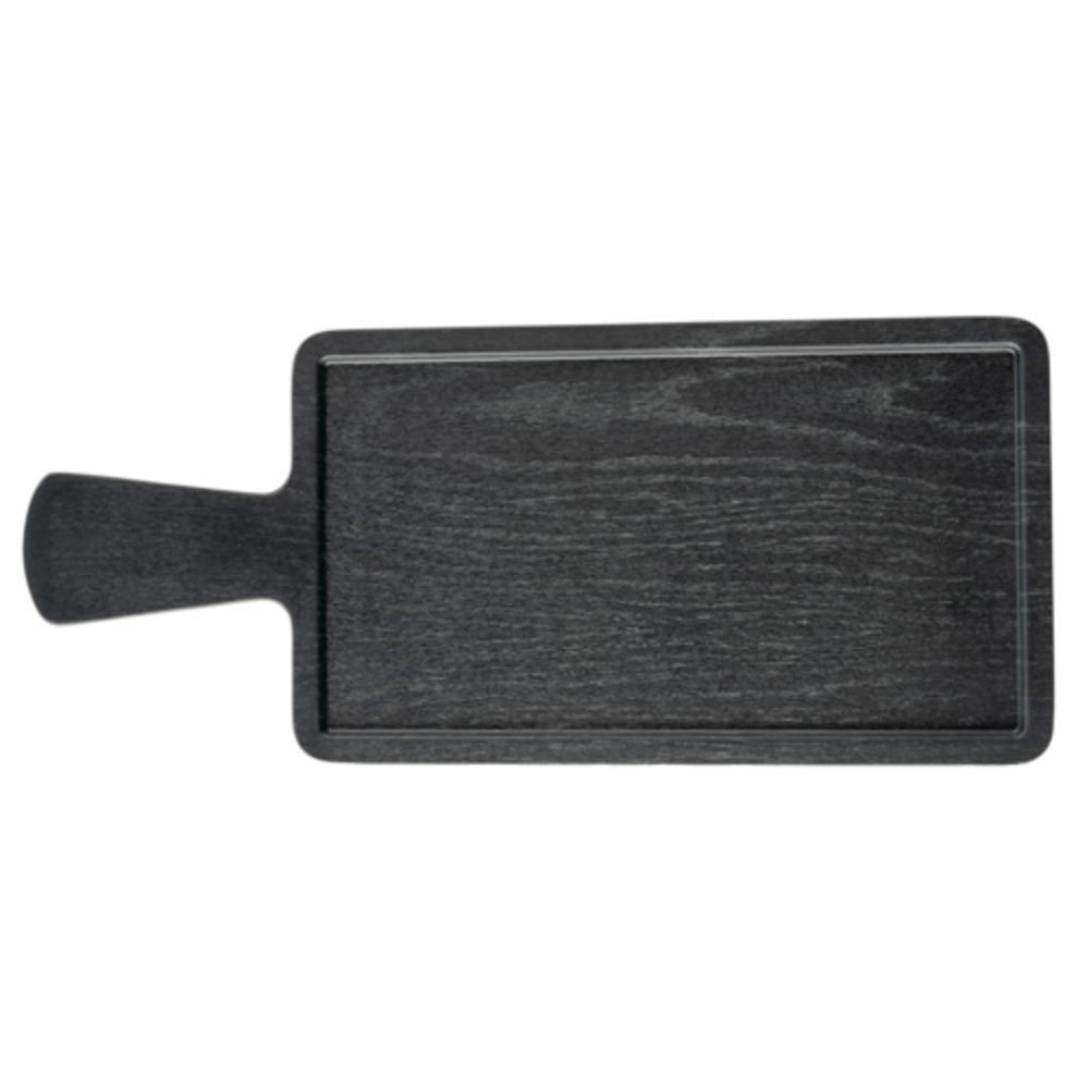 Tablecraft Onyx Melamine Collection Rectangular Serving Paddle Black 16 ...
