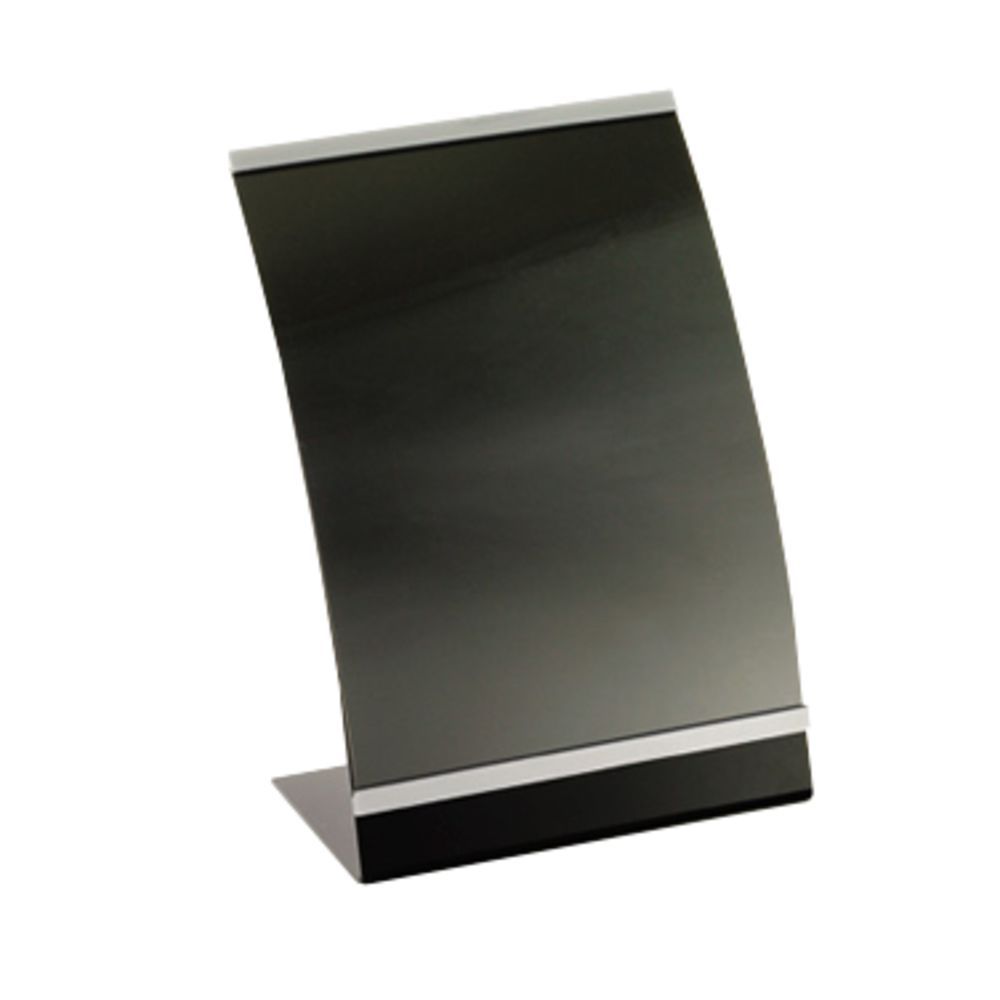 8.5 x 11 Black Magnetic Sign Holder, Vertical