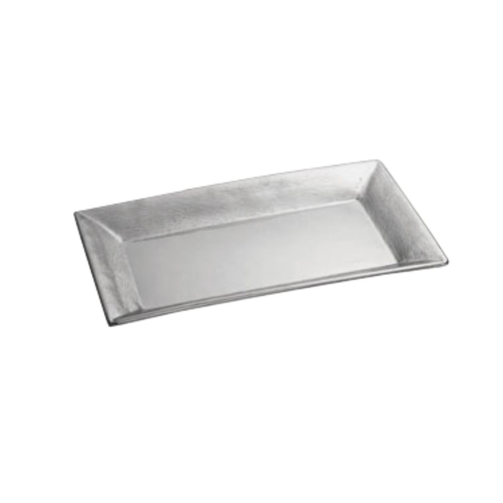 Tablecraft Remington Collection Square Tray, 18-8 Stainless Steel, 20 x 20"