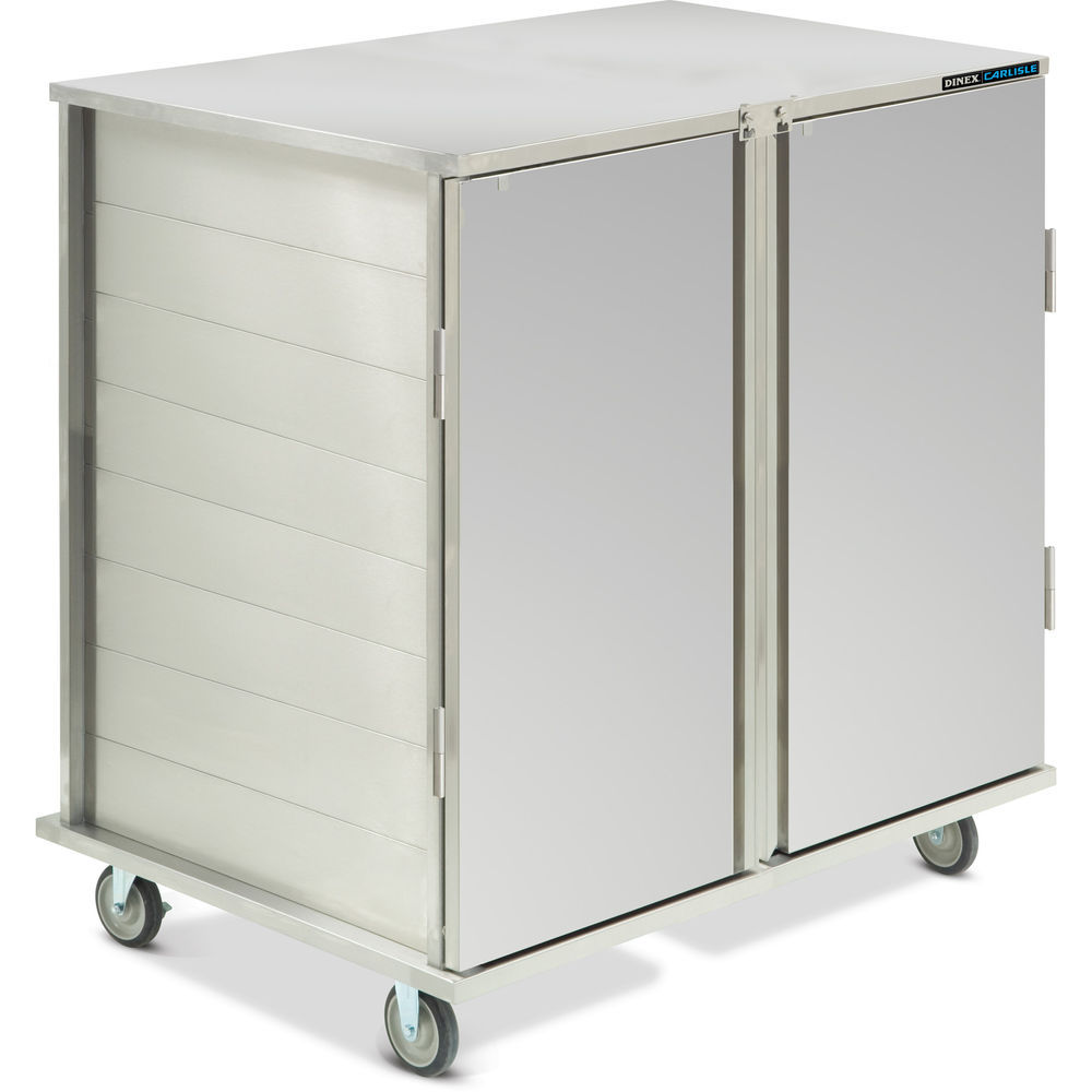 Dinex TQ Economy Tray Delivery Cart, pass thru- low profile- (2) door