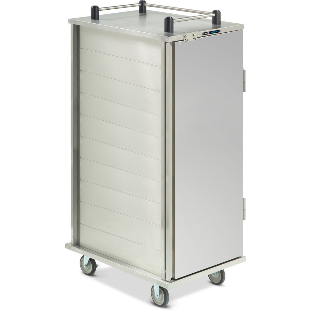 Dinex TQ Economy Tray Delivery Cart, pass thru- (1) door- 1-compartment