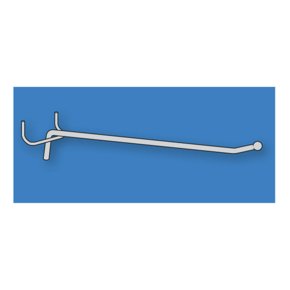 Trion 10" X .225 SINGLE PRONG BALL END PEGBOARD HOOK - 250 per case