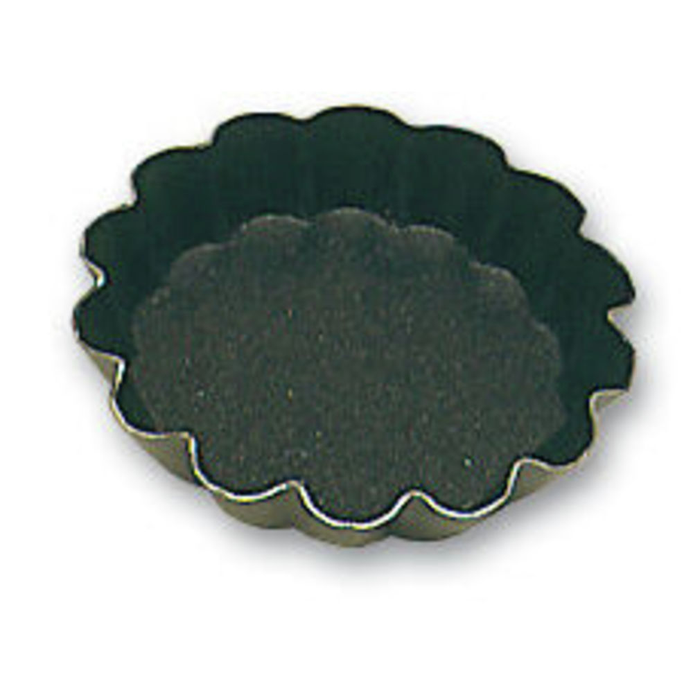 Matfer Bourgeat Petit Four Molds, Fluted Round, Pack of 25