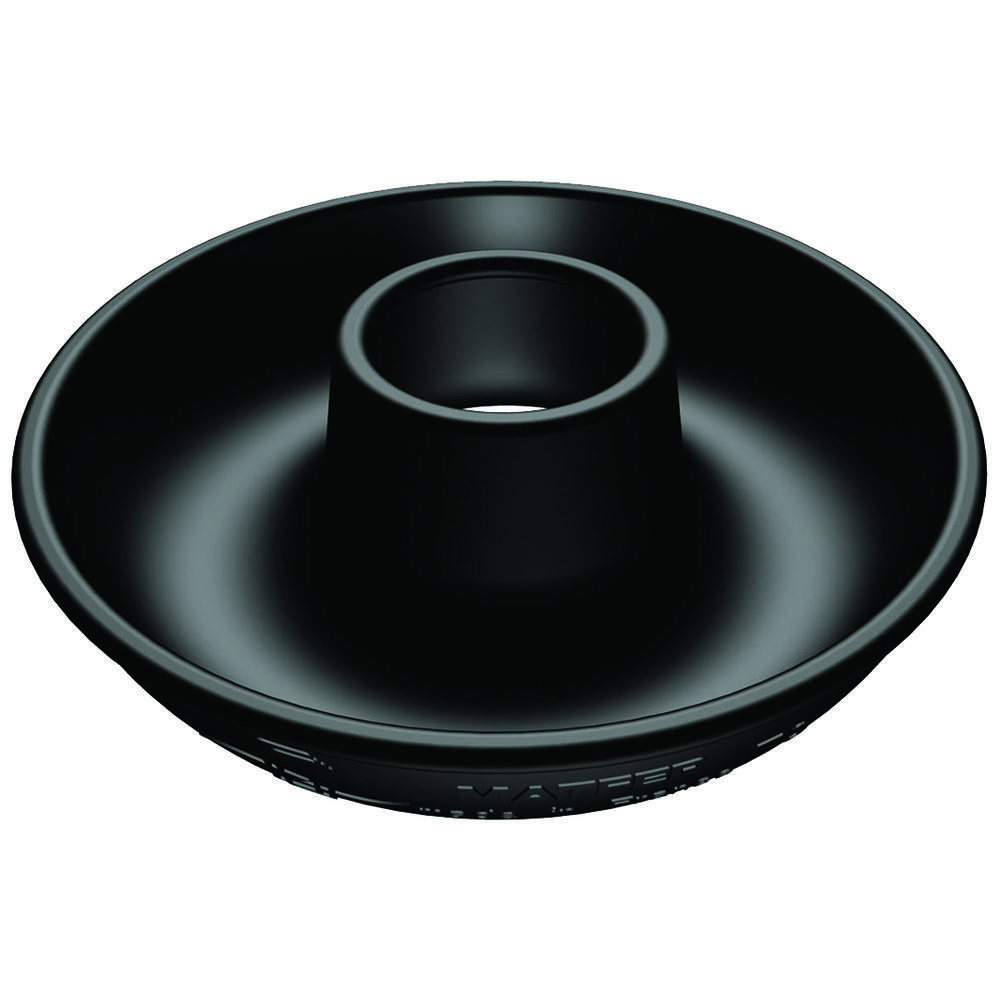 Matfer Bourgeat Exoglass Open Savarin Mold, 2 3/4", Pack of 12