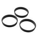 Matfer Bourgeat Exoglass Tart Rings 3 1/3"