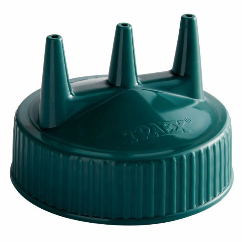 Vollrath Traex wide-mouth squeeze dispenser triple-tip replacement cap ...