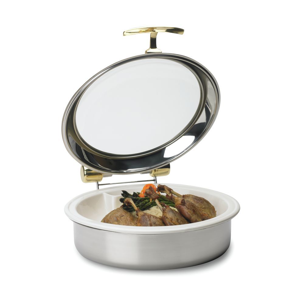 Vollrath Intrigue Round Induction Chafers - #46114