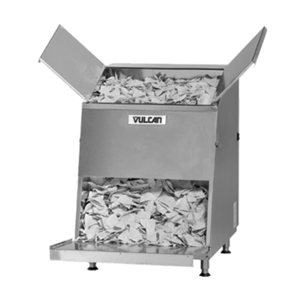 Vulcan Chip Warmer, top load style first in/first out design clamp-on ...