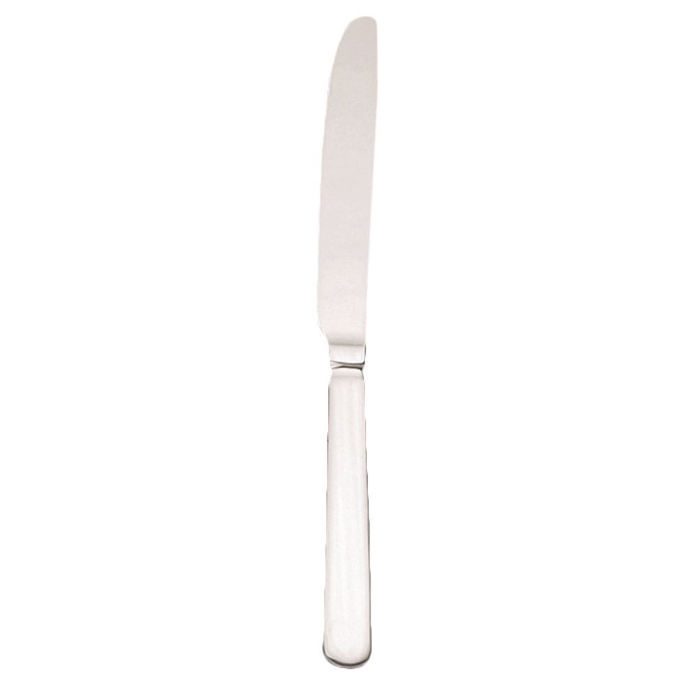 World Tableware Dinner Knife, 9-3/4", fluted blade, solid handle, 18/0 ...