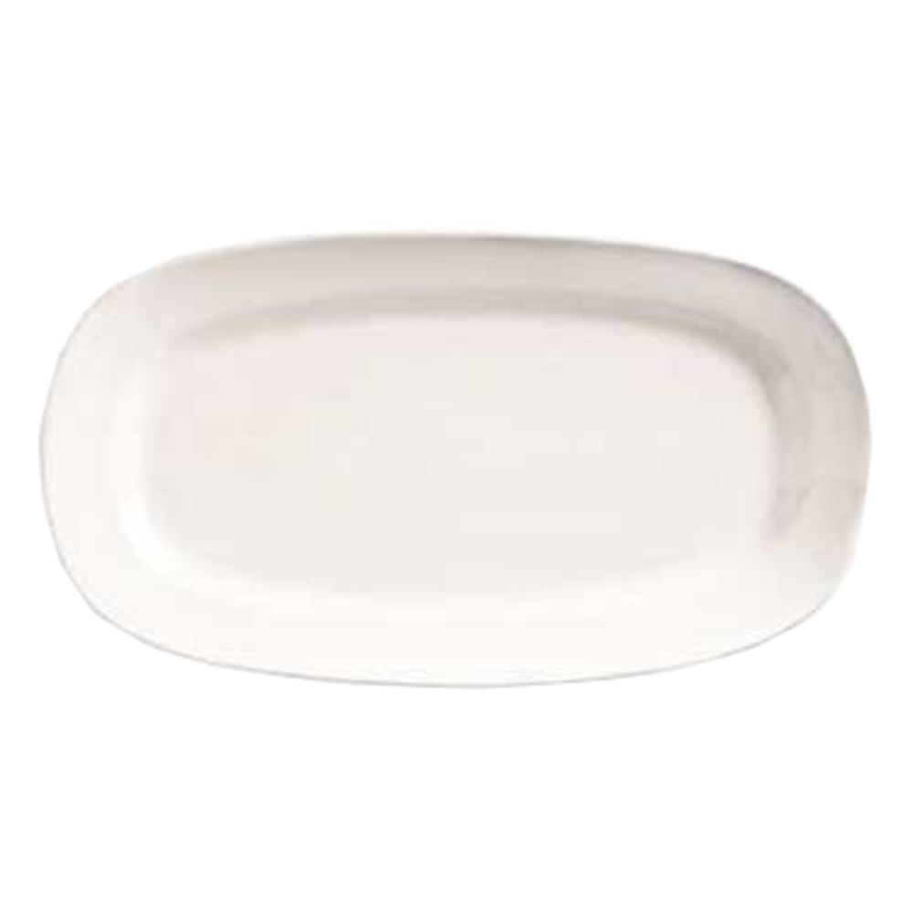 World Tableware Racetrack Platter, 10" x 5-1/2", oblong, porcelain ...