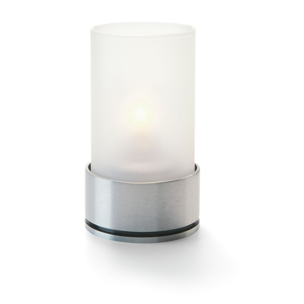 Hollowick SATIN CRYSTAL CYLINDER GLASS GLOBE (base not included)