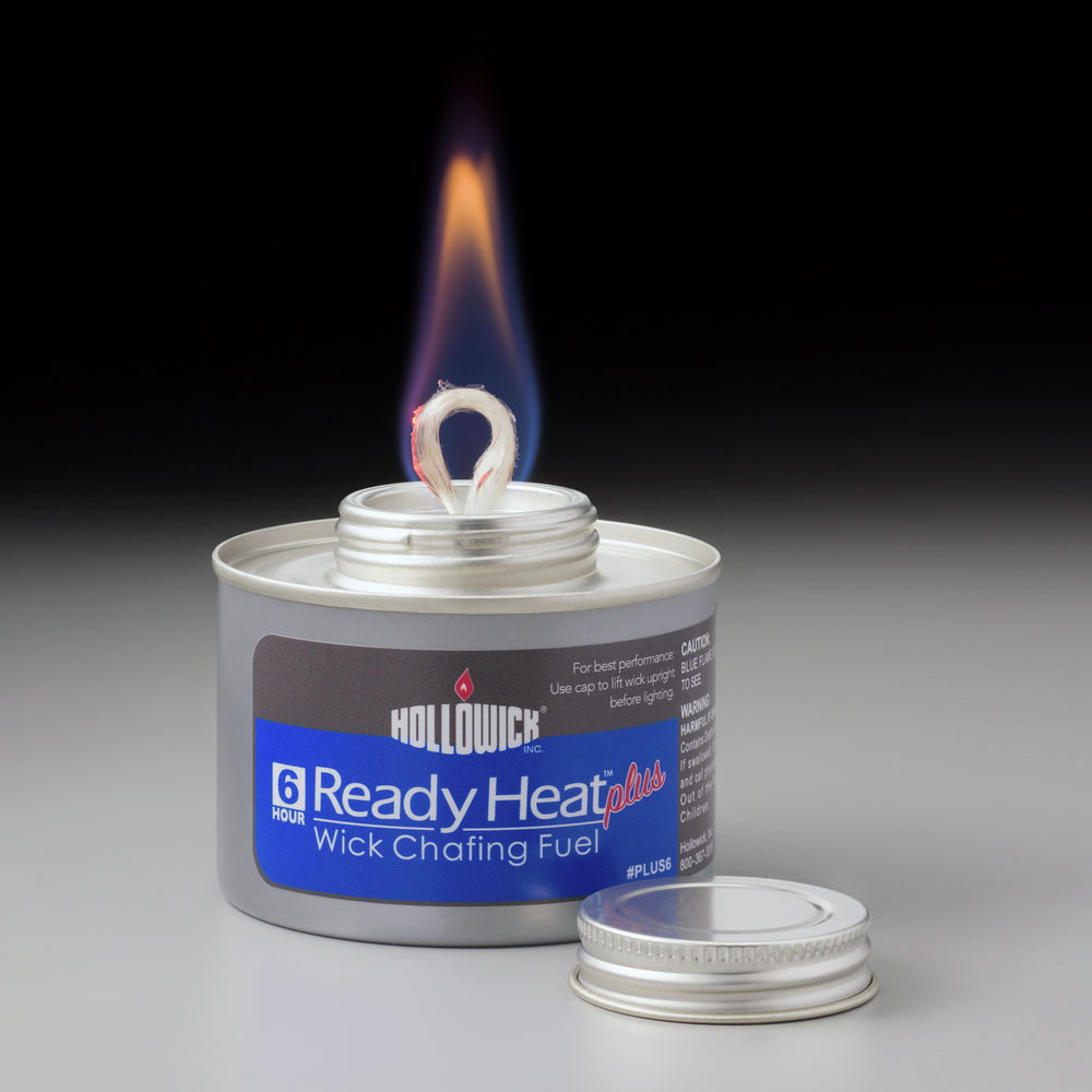 Hollowick Ready Heat Plus 6 HR Screw Top Liquid Wick Chafing Fuel 24/CS