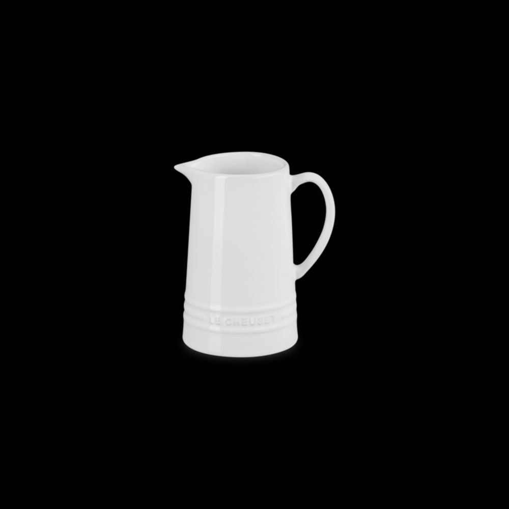 Le Creuset Signature Pitcher, 10 oz., stoneware, White