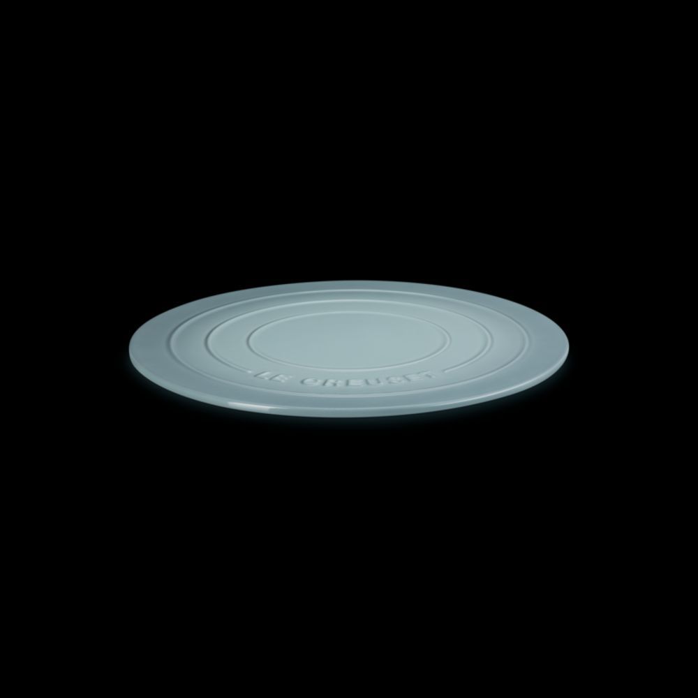 Le Creuset Pizza Stone, round, 15" diameter, glazed side/unglazed side ...