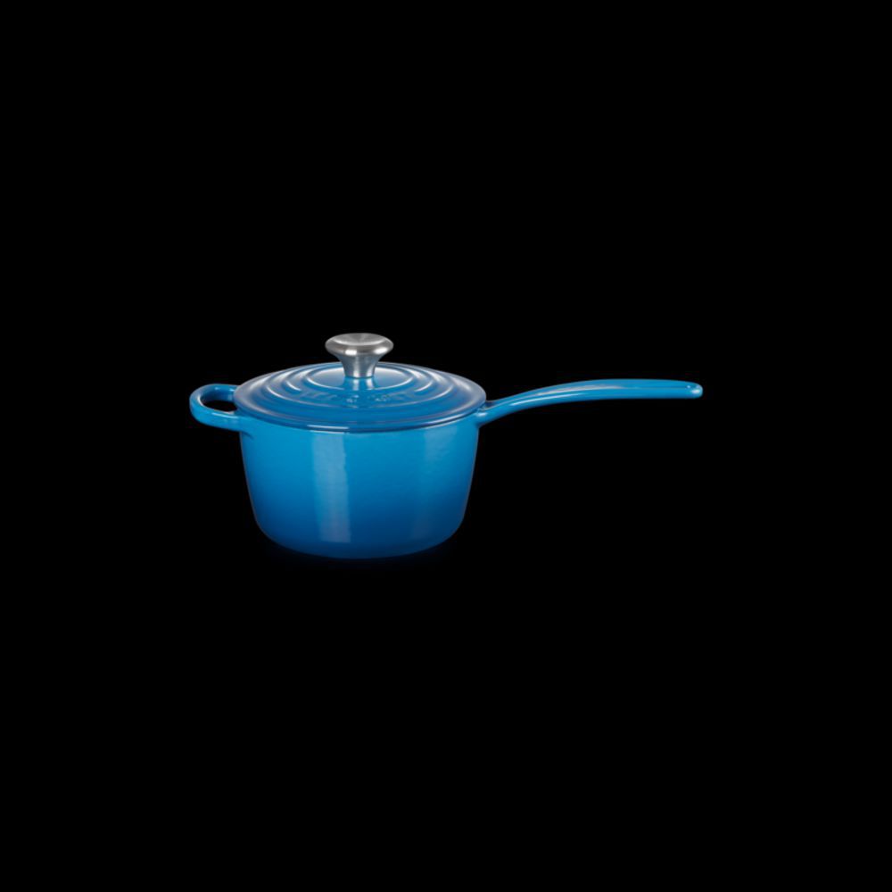 Le Creuset Signature Saucepan, round, 1.75 qt., 6" diameter, includes ...