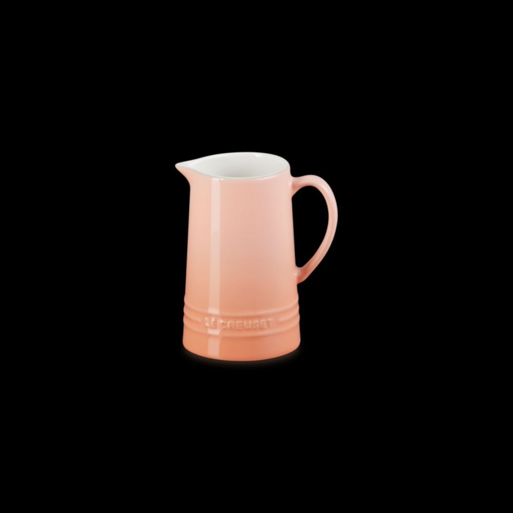 Le Creuset Signature Pitcher, 10 oz., stoneware, Peche