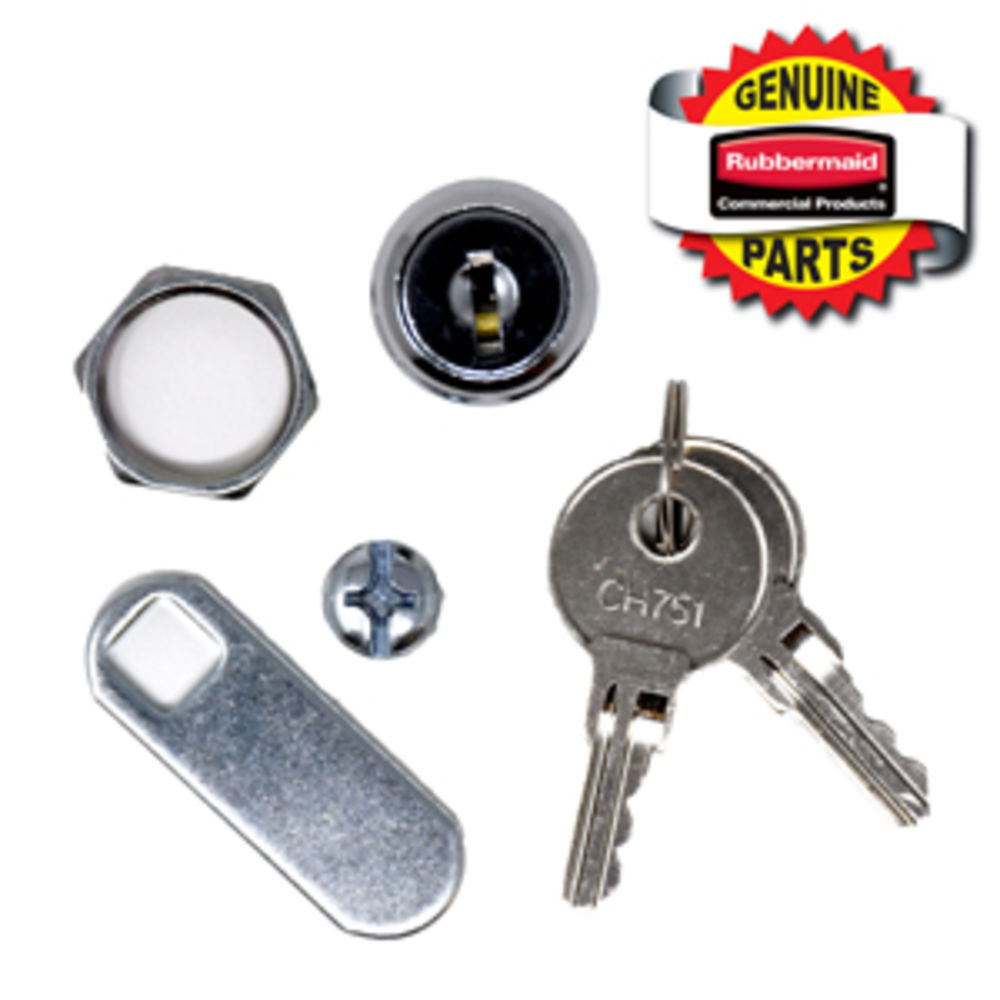 SpecialMade Goods & Services Lock Assembly W/Keys (OEM Rubbermaid part)